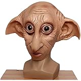 Amazon.com: Dobby Latex Mask Deluxe Masquerade Halloween Party Head ...