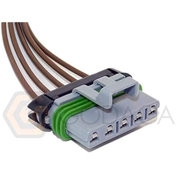 Amazon.com: 1x Connector 5-way 5 pin for Chevrolet Tail Light GM PT1937 ...