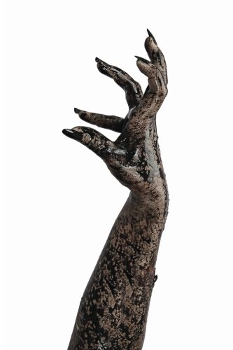 Grisly Hand Grid Notebook: 150 page Grid Notebook Journal Diary ...