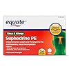 Pack of 10 - Equate Suphedrine PE Sinus & Allergy Antihistamine/Nasal ...