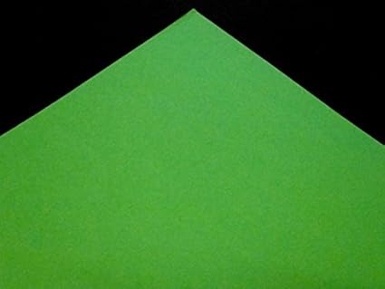 Quality A4 Bright Green Colour Coloured Paper 80gsm (210mm x 297mm ...