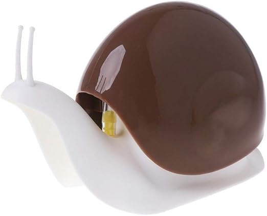 Cute Snail Soap Dispenser for Kitchen Bathroom etc. (120ML) (Brown ...