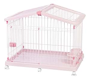 Amazon.com : IRIS Small Wire Animal House, Pink : Pet Supplies