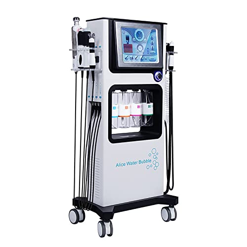 Hydrogen Oxygen Facial Machine 7 in 1 Vacuum Face Cleaning Hydro-Dermabrasion Facial Sprayer in ...