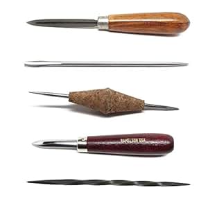 Amazon.com: 5pc Etching Intaglio Graphic Art Scribing Printmaking Tool ...