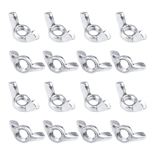 MroMax M5 Butterfly Wing Nuts Zinc Alloy Zinc Plated Wing