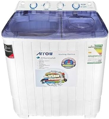 Arrow Top Load Washing Machine, 6 kg, White, High Efficiency - RO-07TTB ...
