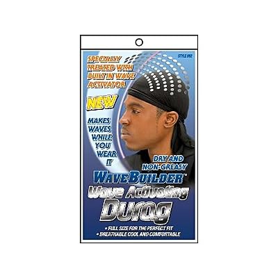 Wave Activando Du-Rag en Negro (Paquete de 3) Peru | Ubuy