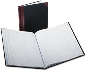 Amazon.com : Columnar Accounting Book, 12 Column, Black Cover, 150 ...