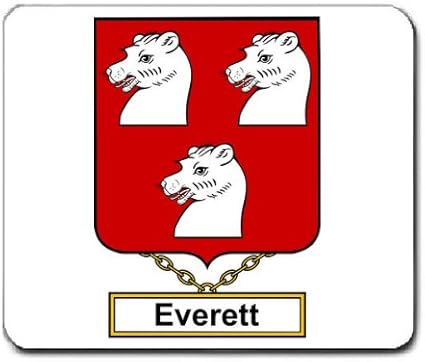 Amazon.com: Everett Family Crest Coat of Arms Mouse Pad: Electronics