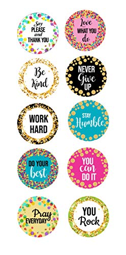 Bulletin board borders Confetti positive sayings Classroom - Want It All