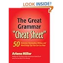 The Great Grammar "Cheat Sheet": 50 Grammar, Punctuation, Writing, and ...