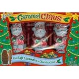 Amazon.com : Chocolate Santa Filled With Peanut Butter - Christmas ...