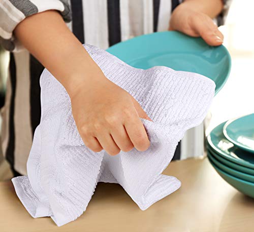 Utopia Towels Kitchen Bar Mops Towels, Pack of 12 Towels - 16 x 19 ...