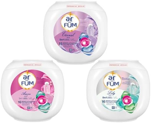 Centralin ArFum PODS, 5-in-1 Laundry Detergent Capsules with German ...