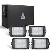 Amazon.com: MICTUNING C2 Curved RGBW LED Rock Lights - 8 Pods Underglow ...