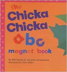 The Chicka Chicka ABC Magnet Book: Bill Martin Jr., John Archambault ...