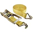Amazon.com: Erickson 78627 2" x 27' 10,000 lbs Load Limit Ratcheting Tie-Down Strap with Double ...