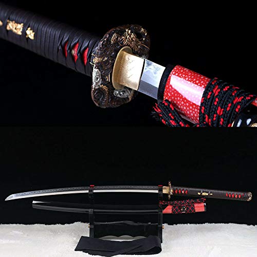 GUREN Sword Hand Forge Shihozume Laminated Japanese Samurai O-Katana ...