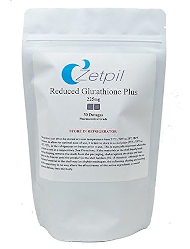 Zetpil Reduced Glutathione Suppositories, Proprietary Blend of ...