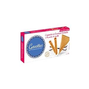 Gavottes France Crispy Rolled and Fan Wafers Cigarettes (Rolled and Fan ...