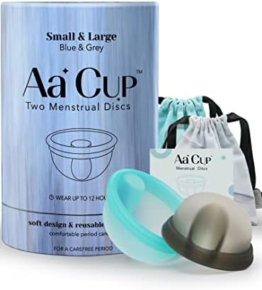 AaCup Menstrual Disc | 2 Count Reusable Period Discs | Sustainable ...