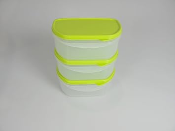TUPPERWARE Frische-Box (3) Kühlen Kühlschrank grün Frischekabinett ...