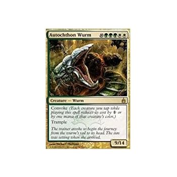 Amazon.com: Magic: the Gathering - Panglacial Wurm - Coldsnap: Toys & Games