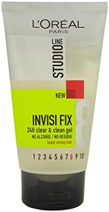 L'Oreal Paris Studio Line Invisi Fix 24H Clean and Clear Hair Gel ...
