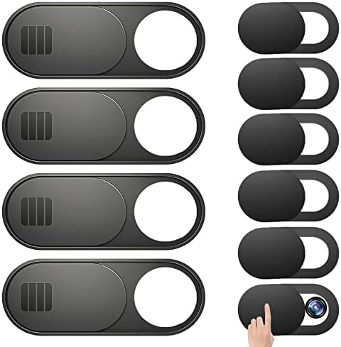 ISEMESI Laptop Mac Camera Cover Slide Cute, [10 Pack] Ultra-Thin Webcam ...