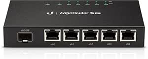 Amazon.com: Ubiquiti Edgerouter X SFP - Router - Desktop - Black (ER-X ...