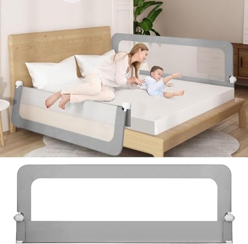 سعر DMG TECH Toddler Bed Rails for Crib, Foldable Bed Rail for Toddlers ...