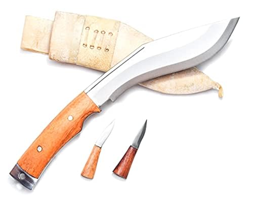 MASUM 8” Authentic Kukri Knife, Mini Gurka Khukri Current Issue Afghan ...