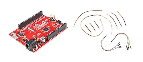 SparkFun RedBoard Qwiic and Qwiic Cable Kit Bundle - ATMega328P Compatible with Arduino Qwiic ...