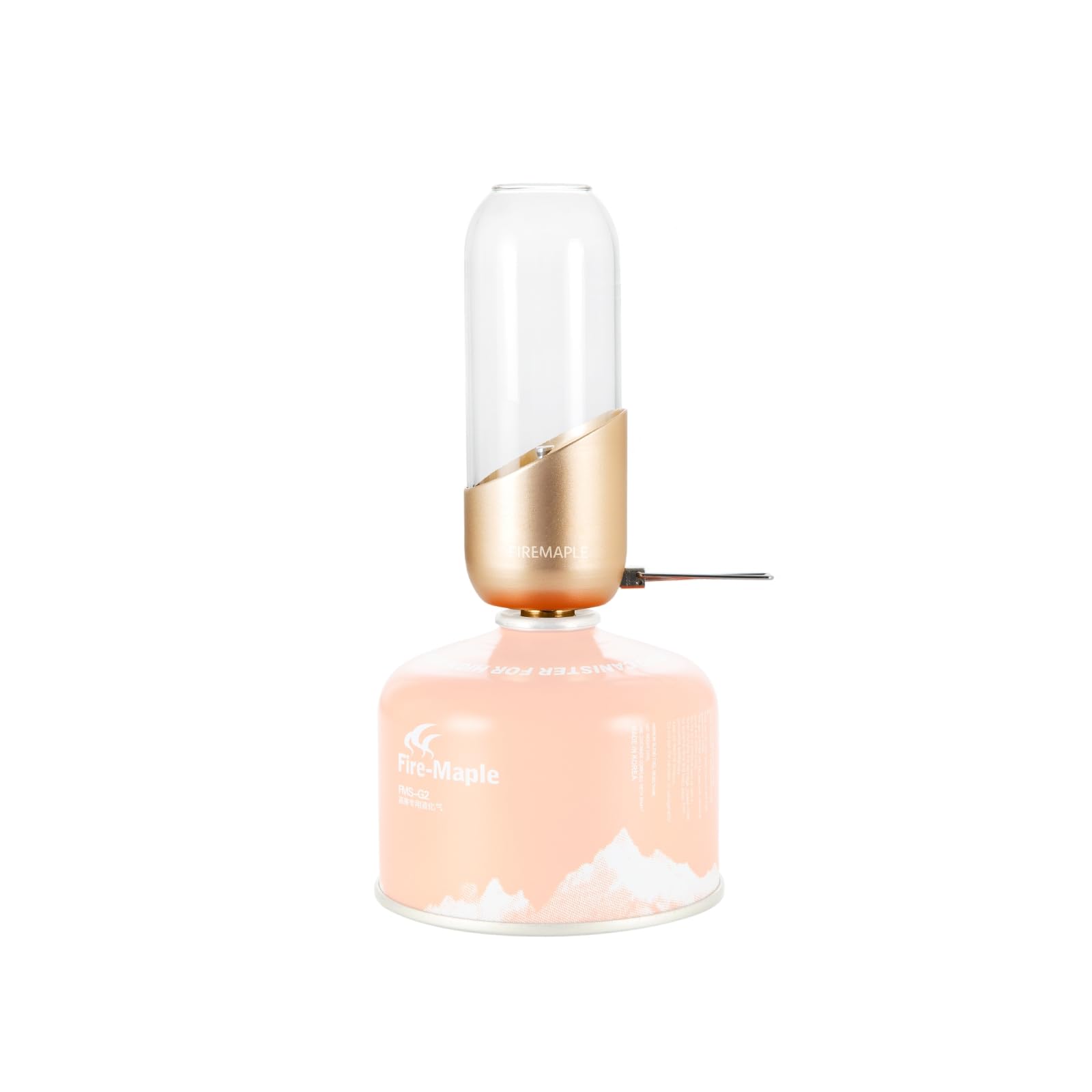 Fire-Maple Orange Camping Lantern Glass, Steel & Aluminum | Propane or ...