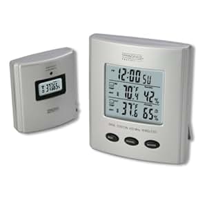 Amazon.com: Springfield Wireless Thermometer with Indoor/Outdoor ...