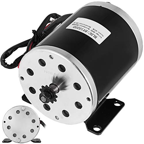 VEVOR Brushed Electric Motor 36V DC 800W Rated Speed 2800RPM Permanent ...