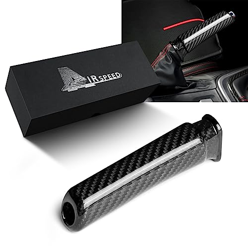 AIRSPEED Carbon Fiber Car Handbrake Cover for Subaru BRZ Toyota GR86 ...