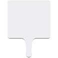 Amazon.com: Church Fans Set of 12 Blank Plastic Hand Fans Made of ...