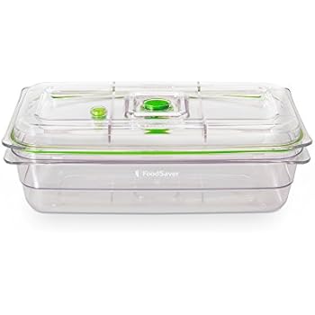 Amazon.com: FoodSaver Vacuum Sealed Fresh Container, 10 Cup, Clear ...