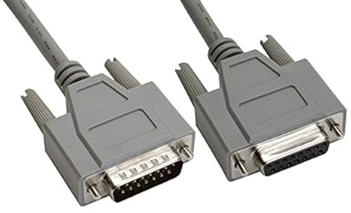 Amphenol CS-DSDMDB15MF-005 15-Pin DB15 Deluxe D-Sub Cable, Shielded ...