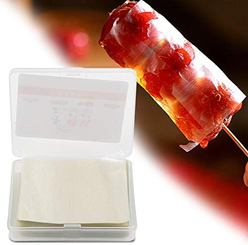 Rice Paper Wrappers, Rice Paper Edible Paper 500Pcs Edible Rice Wafer ...