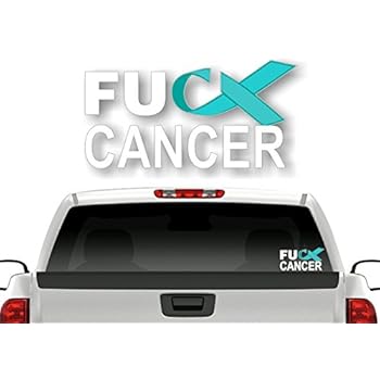 Amazon.com: Funny Humping Stick Figure Fck Cancer 8" Vinyl Sticker Car ...