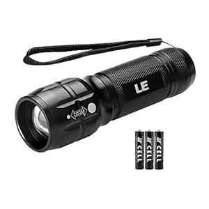 LE Mini Tactical Flashlight, Small and Super Bright Waterproof CREE ...