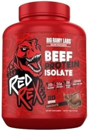 Big Ramy Labs Red Rex Beef Protein Isolate - Chocolate, 4 LB | 24g ...