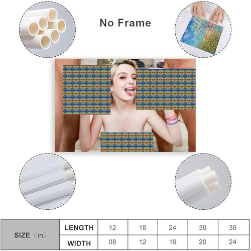 LRTIFAS Beautiful Model Lexi Lore Art Sexy Poster Canvas Art Wall ...