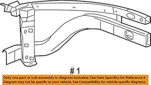 Amazon.com: MOPAR 68267302AB - Closure Fender: Automotive