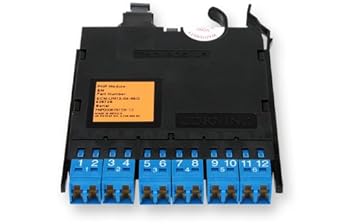Corning 12-Fiber Pretium Edge Module, LC Duplex to Pinned MTP Bend ...