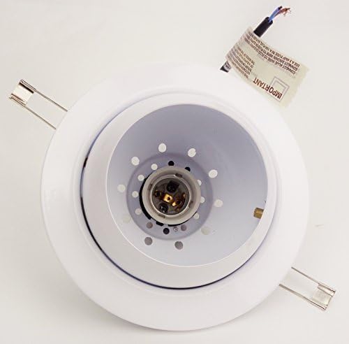 ro80, r80 es, e27 recessed white Adjustable down light bulb not ...