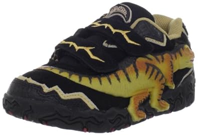 Dinosoles Toddler/Junior 3D T-Rex Low Top Black Trainer 13 Child UK ...